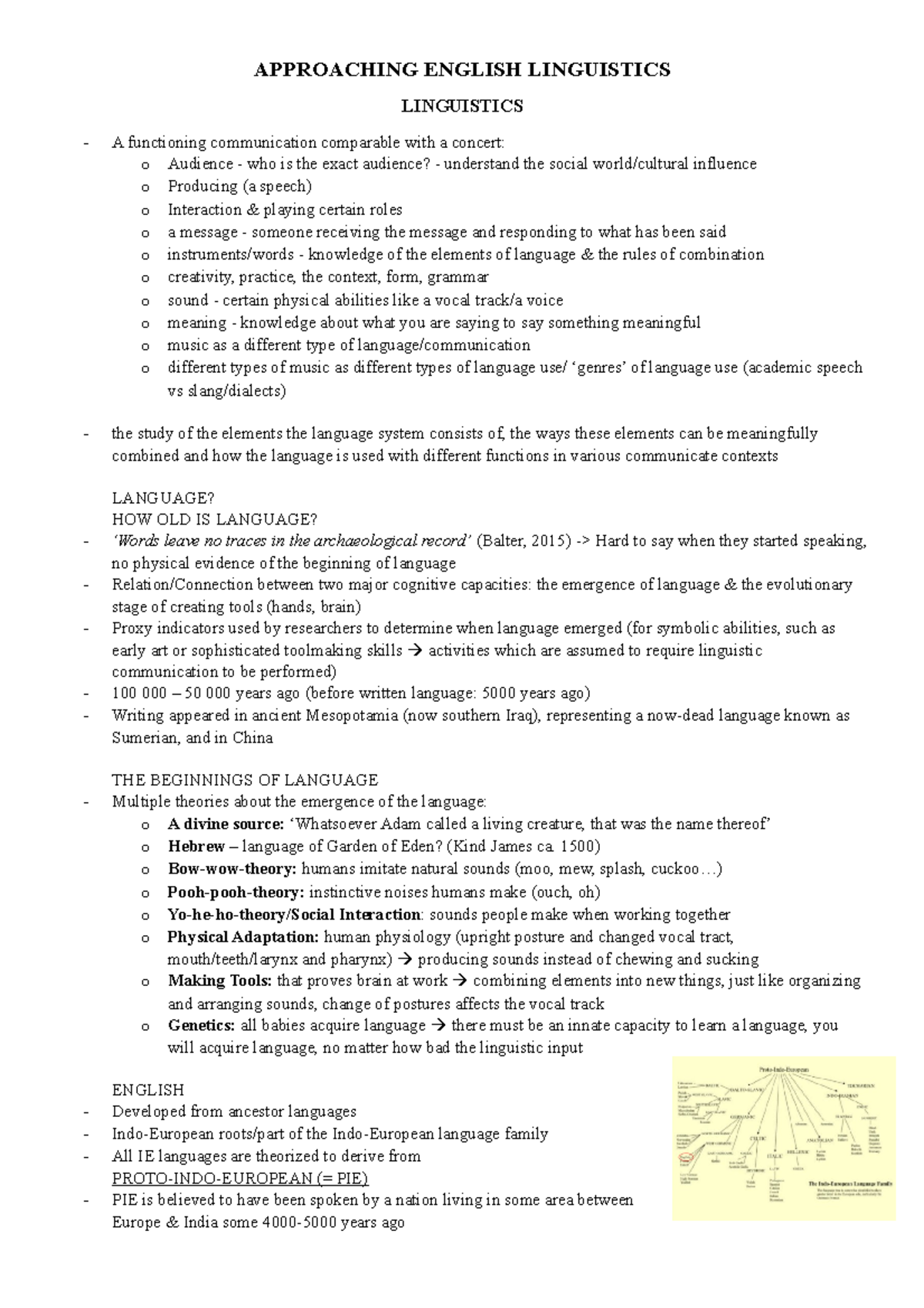 Approaching Eng. Ling. - Notes - APPROACHING ENGLISH LINGUISTICS ...