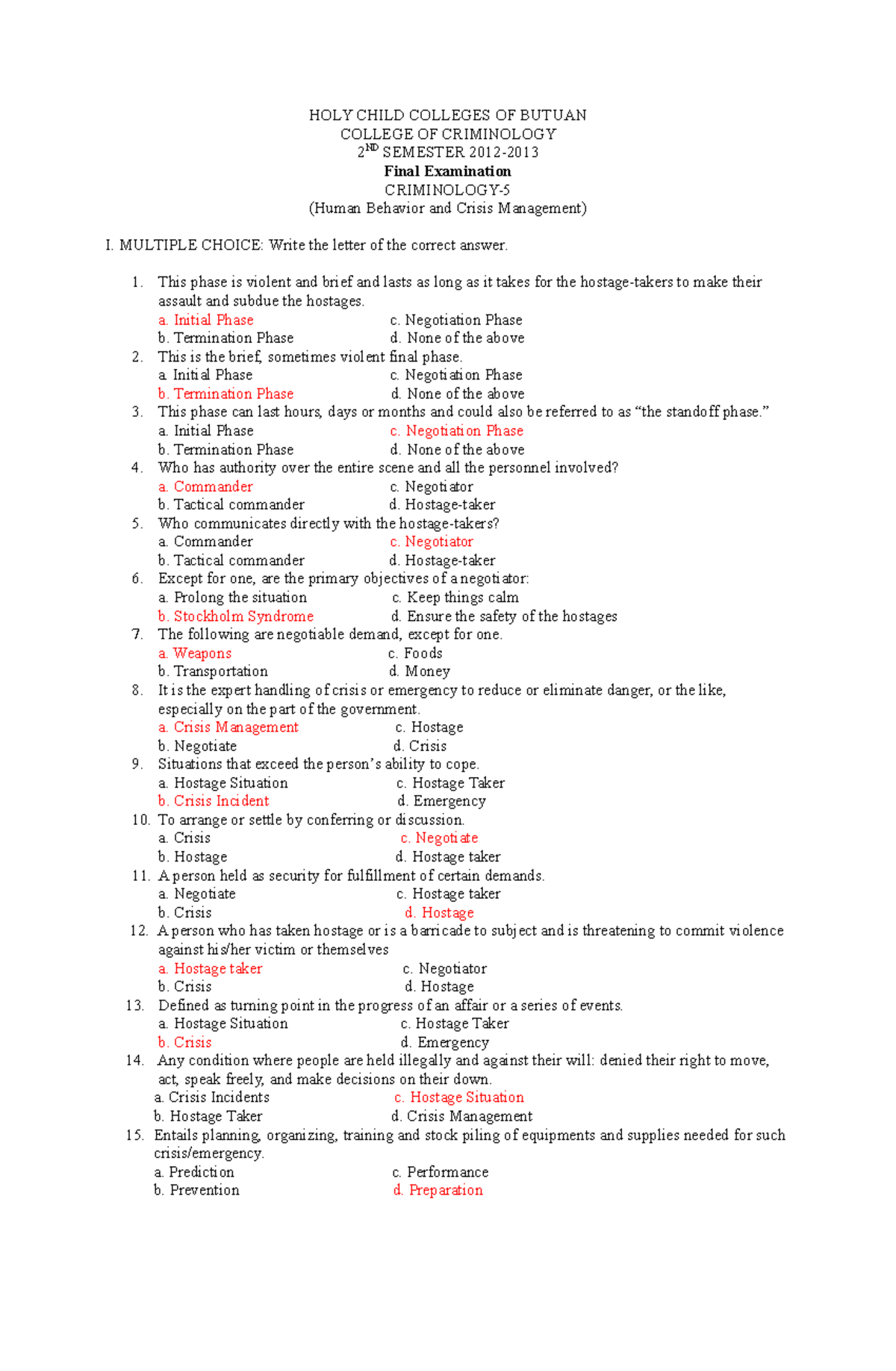 Human-behavior-final compress - HOLY CHILD COLLEGES OF BUTUAN COLLEGE ...