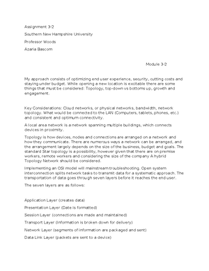 IT212 final project - IT-212 Intro to Computer Networks Loncaric, Michael Project One SNHU ...