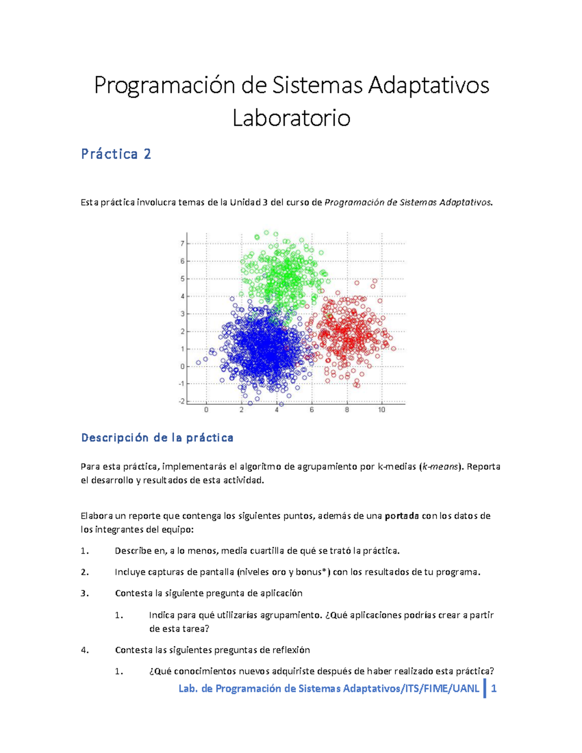 Guia para realizar una k-medias por python - Lab. de Programación de ...