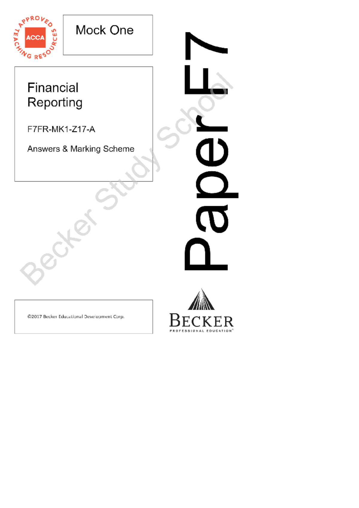 Financial reporting revision - Studocu