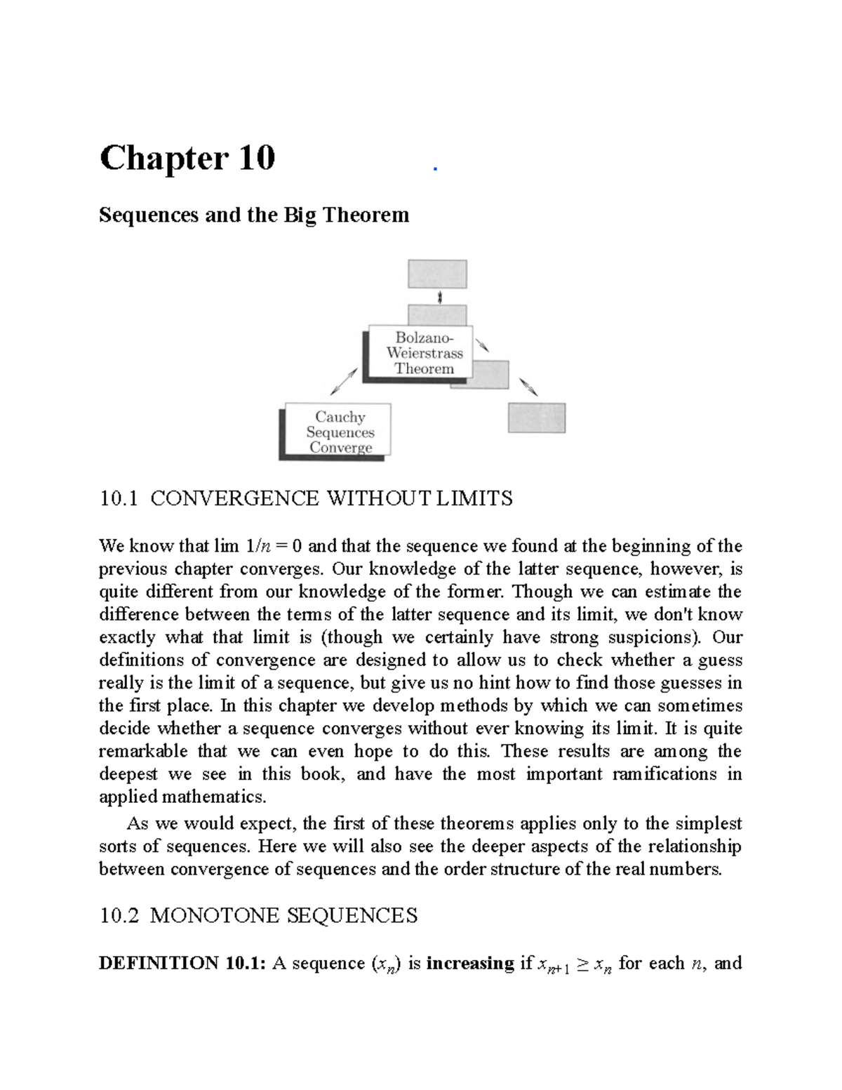 Introduction to Real Analysis 12 - Chapter 10 Sequences and the Big ...