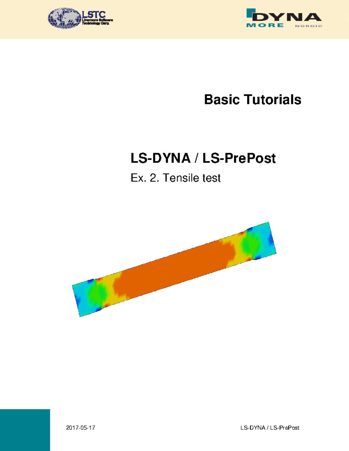 crashbox test of specimen - 2017 - 05 - 17 LS-DYNA / LS-PrePost Basic ...