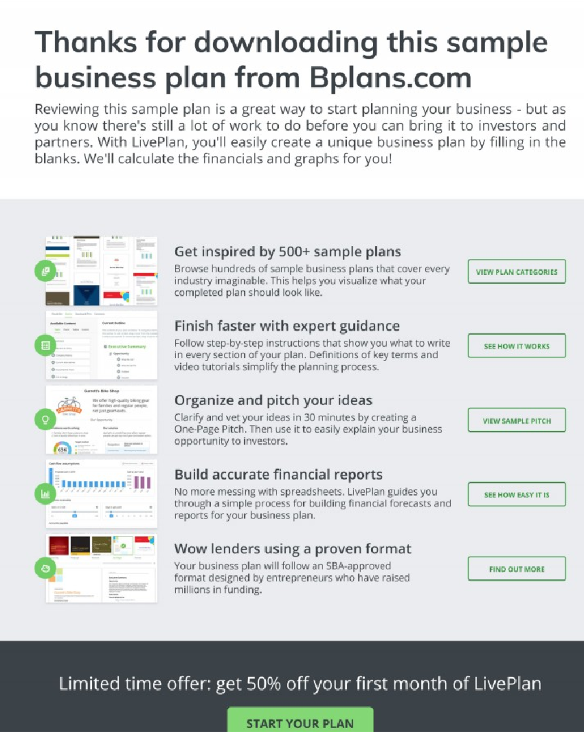 Concierge service business plan - This sample business plan has been ...