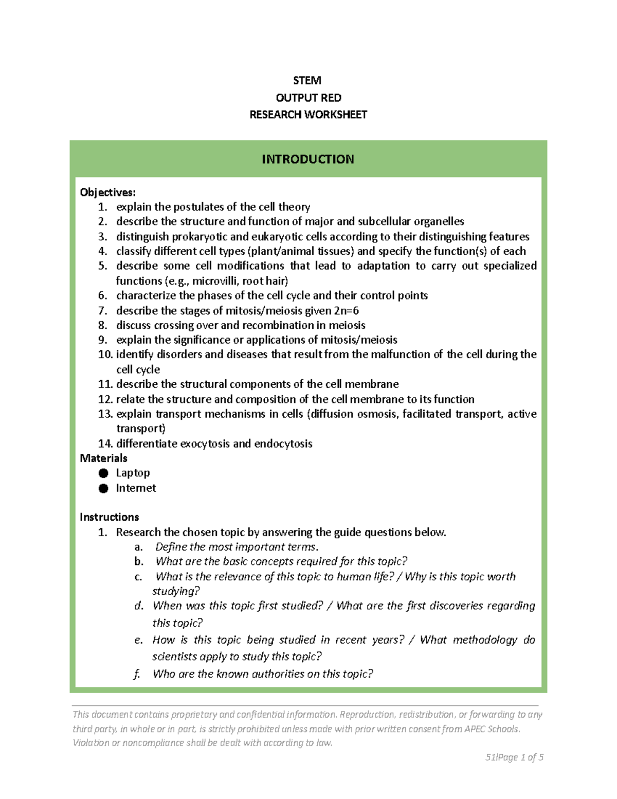 11 S2-1 A08, D-1, Final Draft - STEM OUTPUT RED RESEARCH WORKSHEET ...
