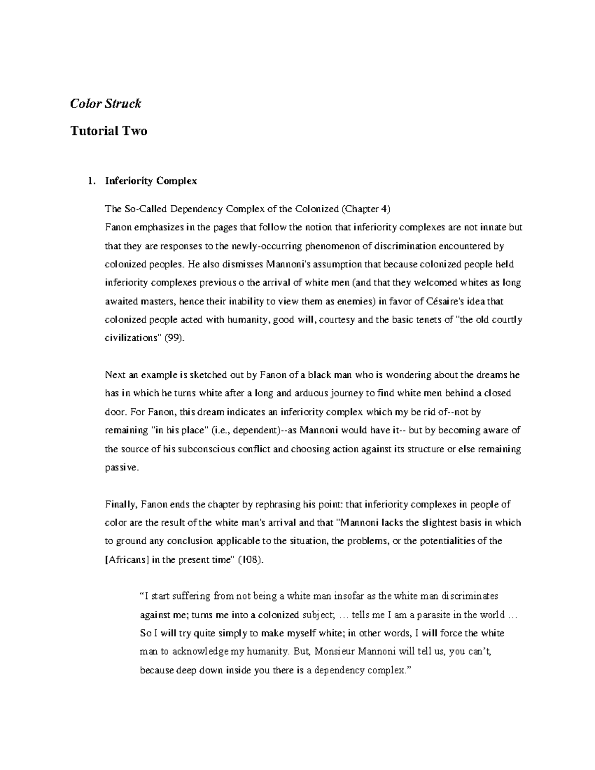 Color Struck tutorial definitions - Color Struck Tutorial Two 1 ...