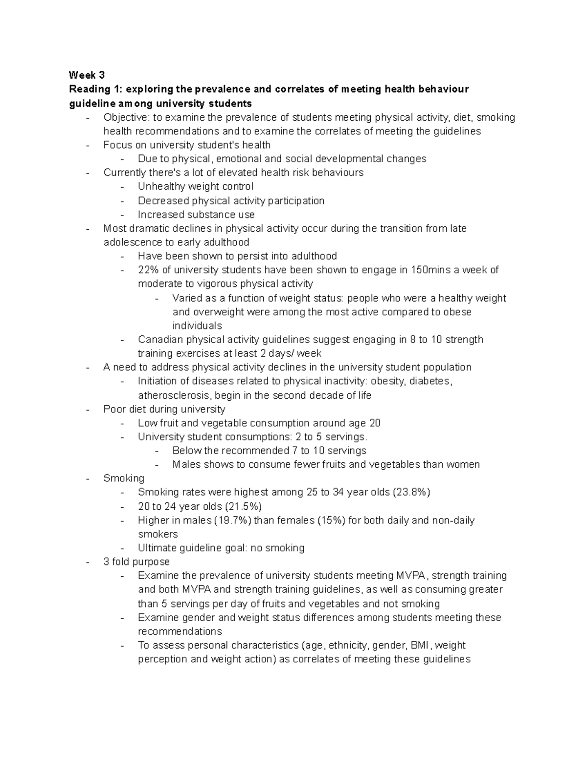 Unit 2 Week 3 - Lecture notes - Week 3 Reading 1: exploring the ...