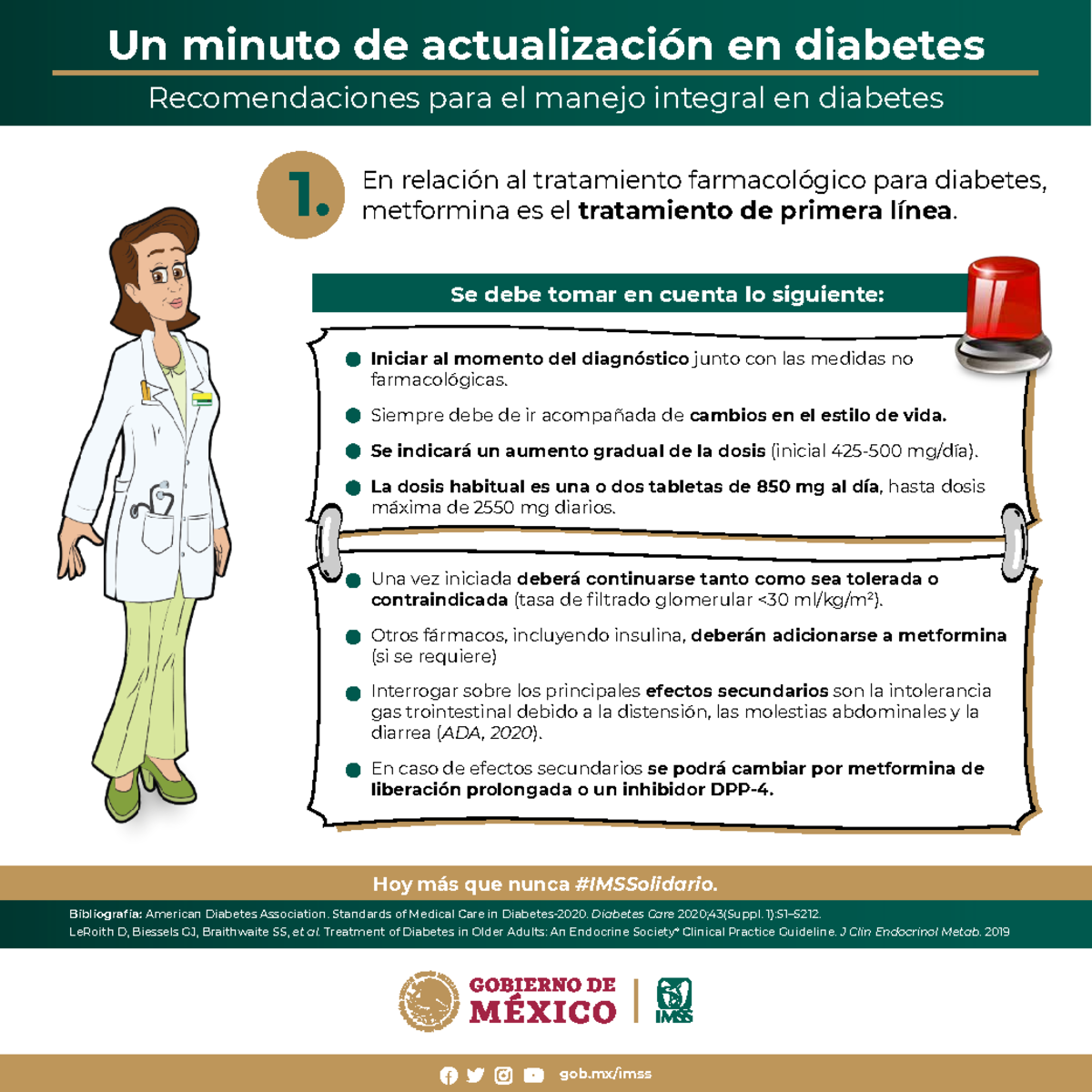 1. Diabetes Tratamietno primera línea Un minuto de cap - Iniciar al ...