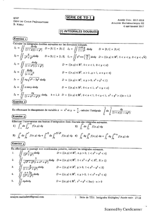 EXAM Analyse 3 - Exam helpful - analyse mathématique - Studocu