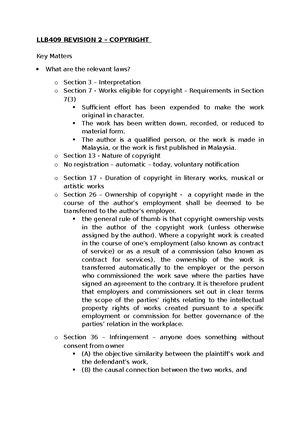 LLB409 Lecture 3 - Rough notes can be edited - LLB409 Lecture 3 ...
