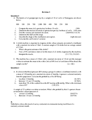 Tutorial 1 and Tutorial 2 - 3 | P a g e Quantitative Methods for Business Tutorial 1 Text ...