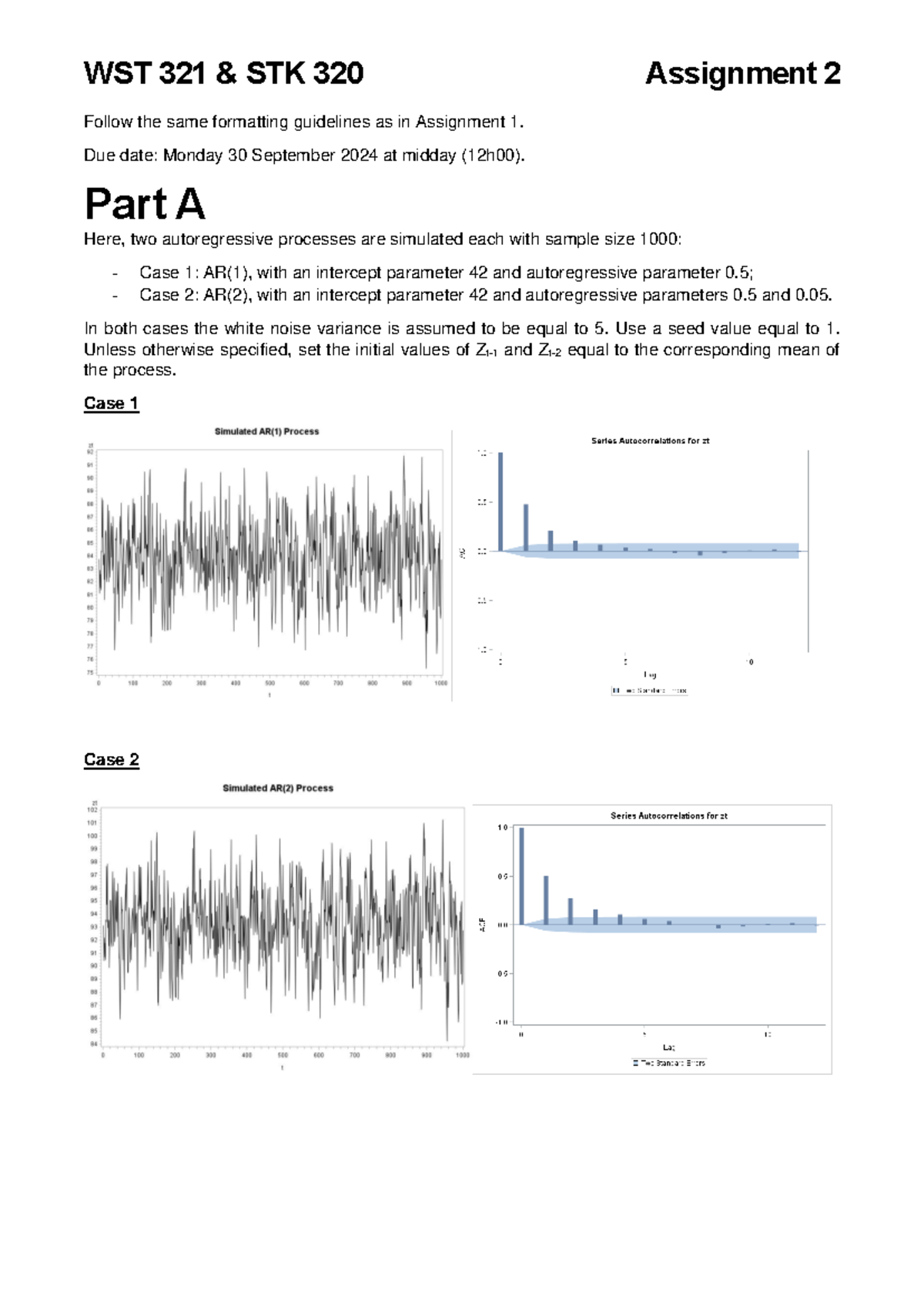 WST 321 STK 320 Assignment 2 2024 - WST 321 & STK 320 Assignment 2 ...