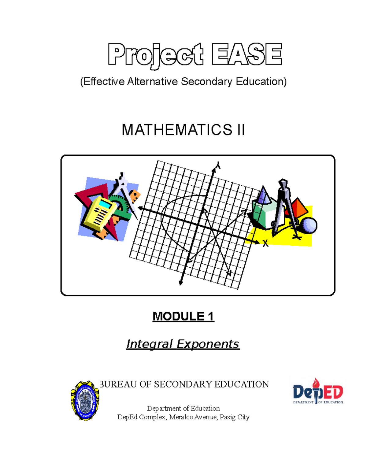 Module 1 Integral Exponents - (Effective Alternative Secondary ...
