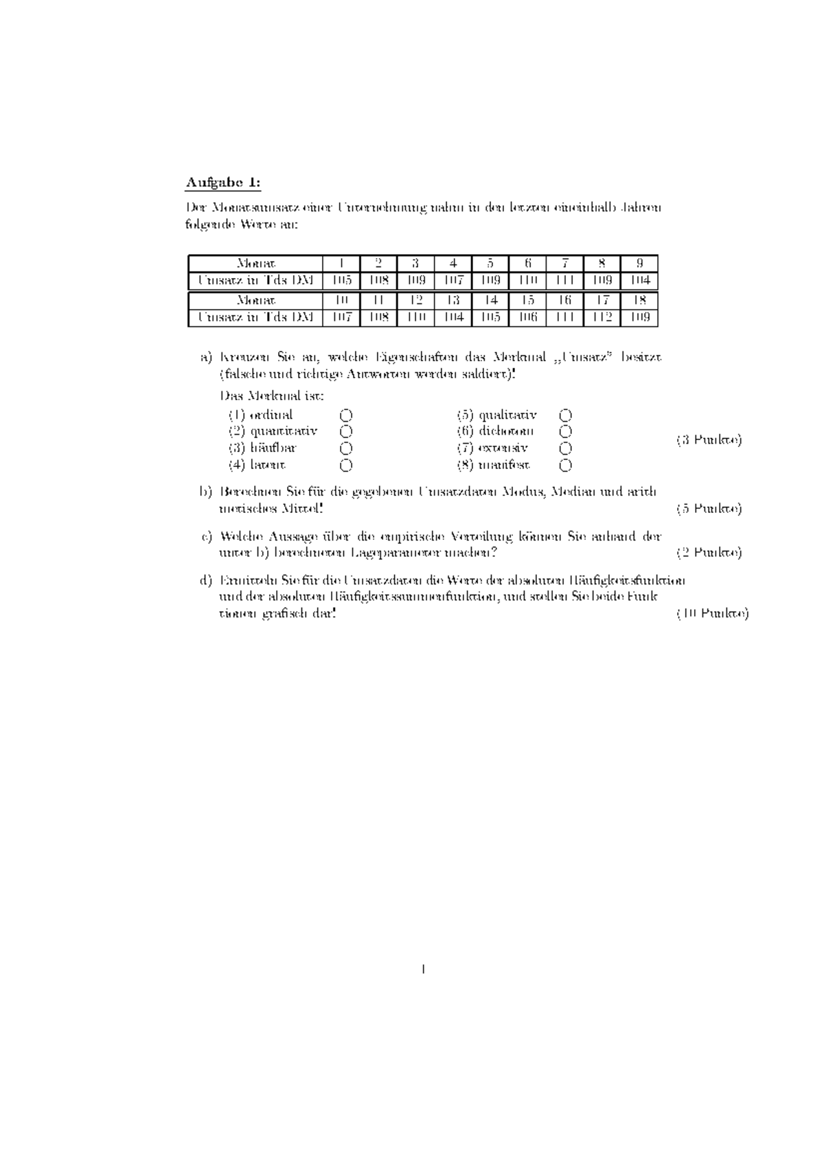 Probeklausur 2015, Fragen und Antworten - Version 2 - - Studocu