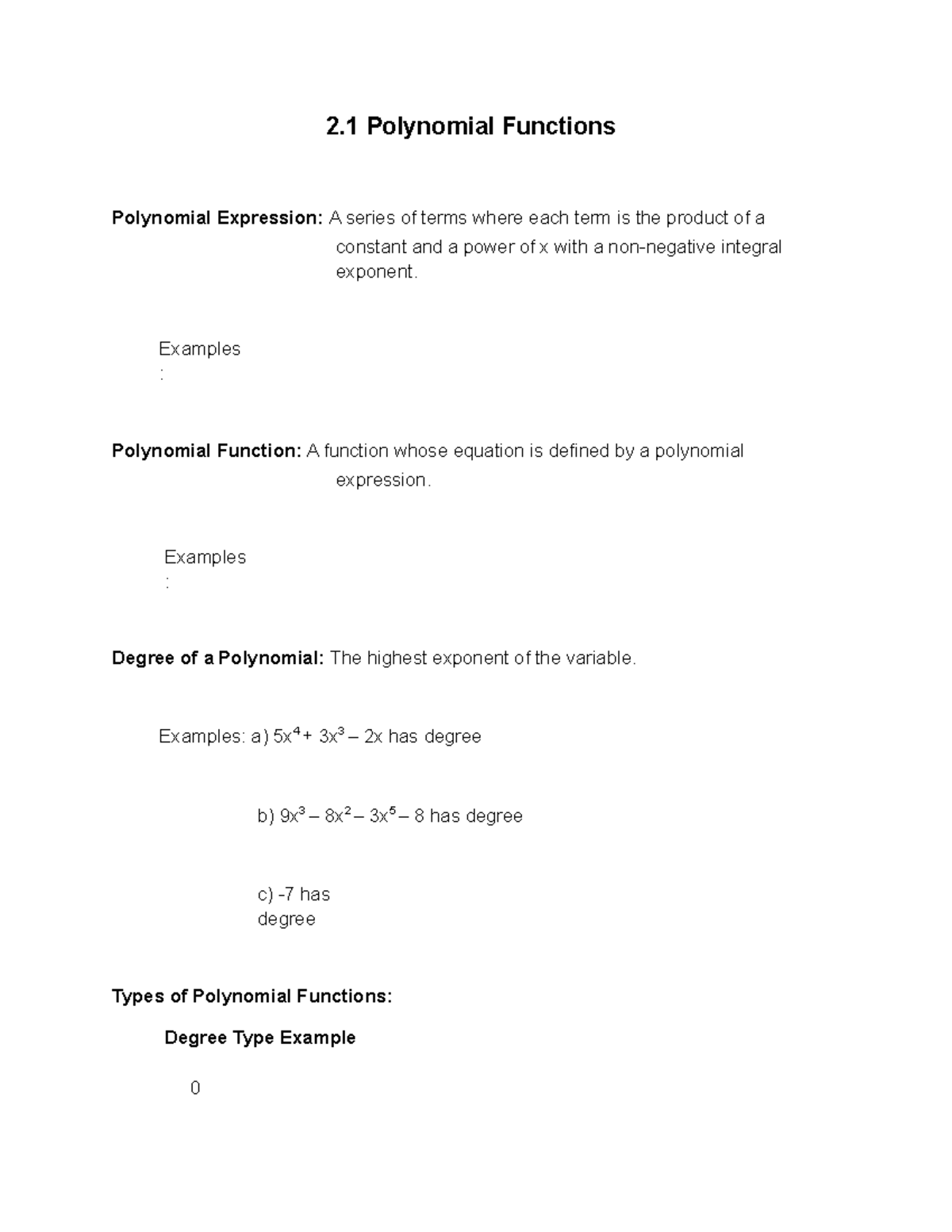 1 1 Lesson PDF And The Coolest Stuff In The 2 Polynomial Functions 1-1-lesson-pdf-and-the-coolest-stuff-in-the-2-polynomial-functions