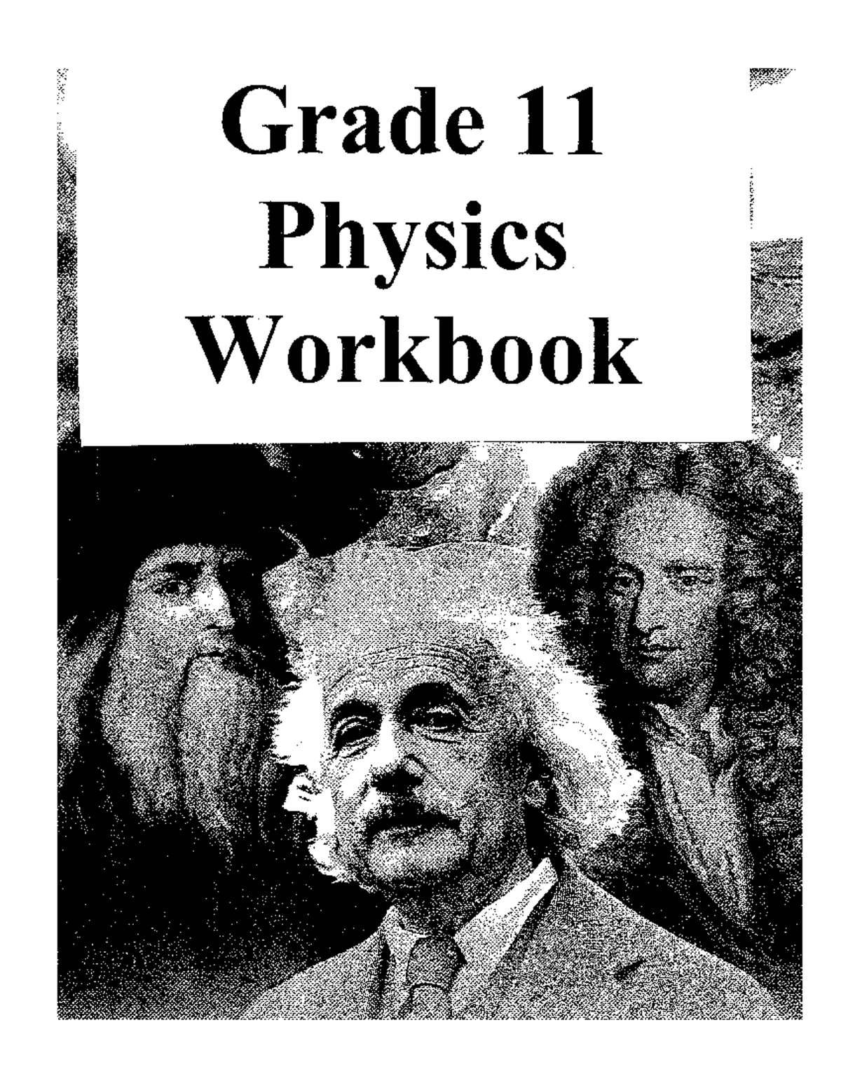 Grade 11 physics Earl Haig-1 - Studocu