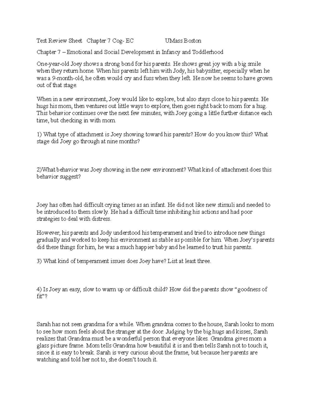 Chapter 7 Review Sheet - homework for voice threads. - Test Review ...