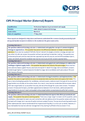 L6M2 PM Report External May 21 - Leading global excellence in ...