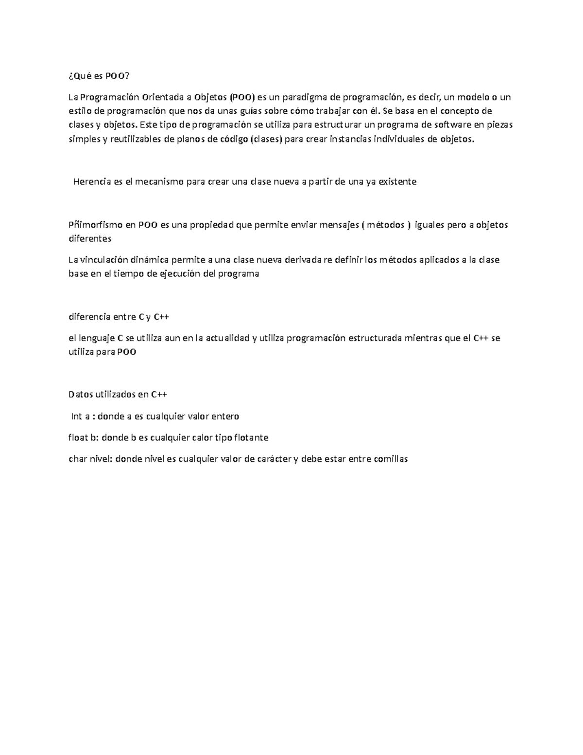 Qué es POO - proyecto mod - ¿Qué es POO? La Programación Orientada a ...