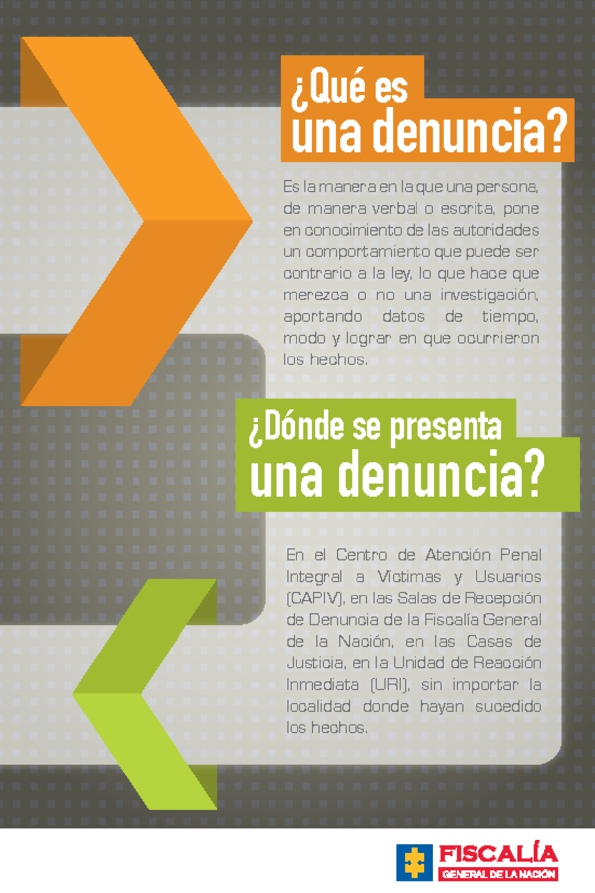 Denuncia - ¿Qué es una denuncia? Es la manera en la que una persona, de ...