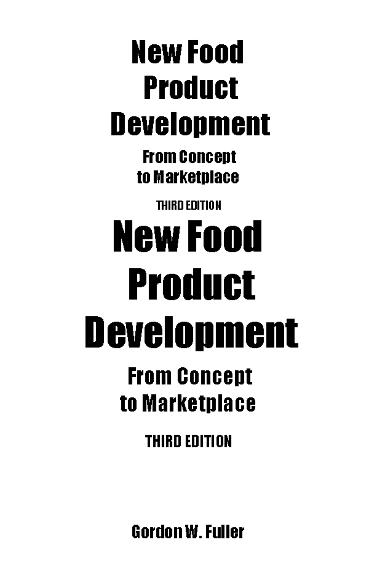 Sách sử dụng cho bài tập dịch - New Food Product Development From ...