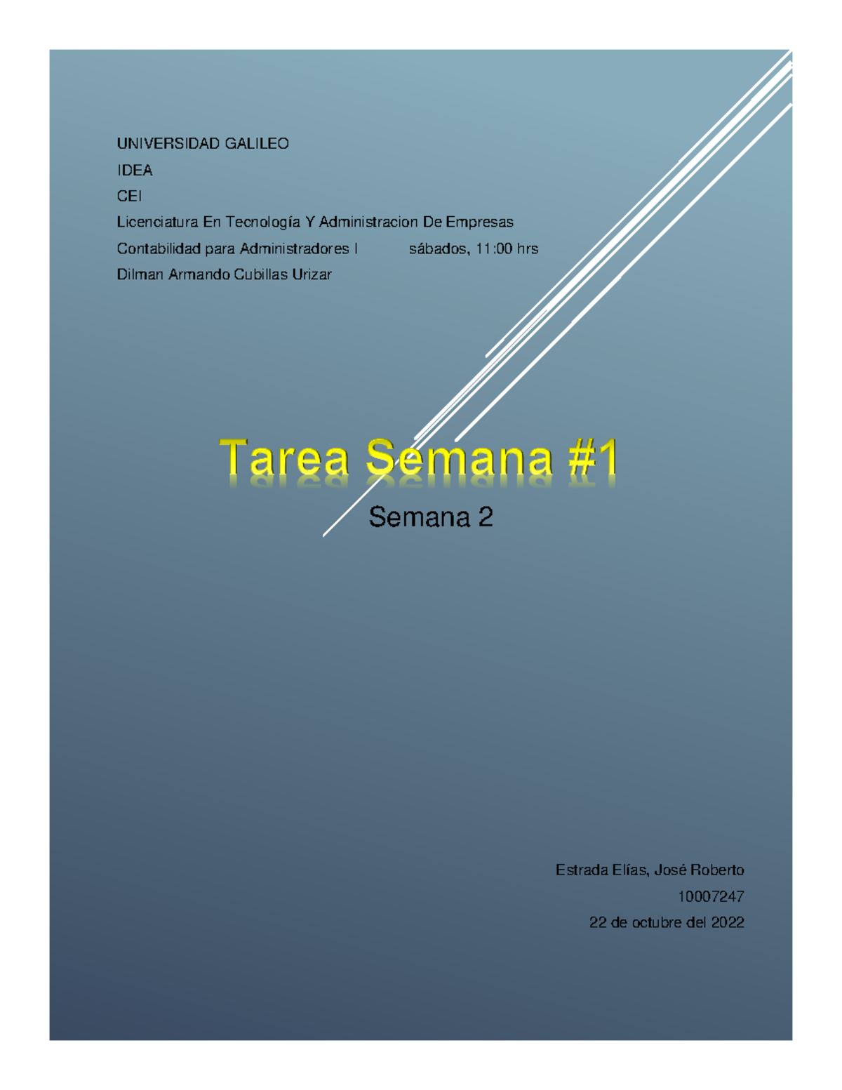 10007247 José Roberto Estrada Elías Tarea 1, Apéndice A-1 - UNIVERSIDAD ...