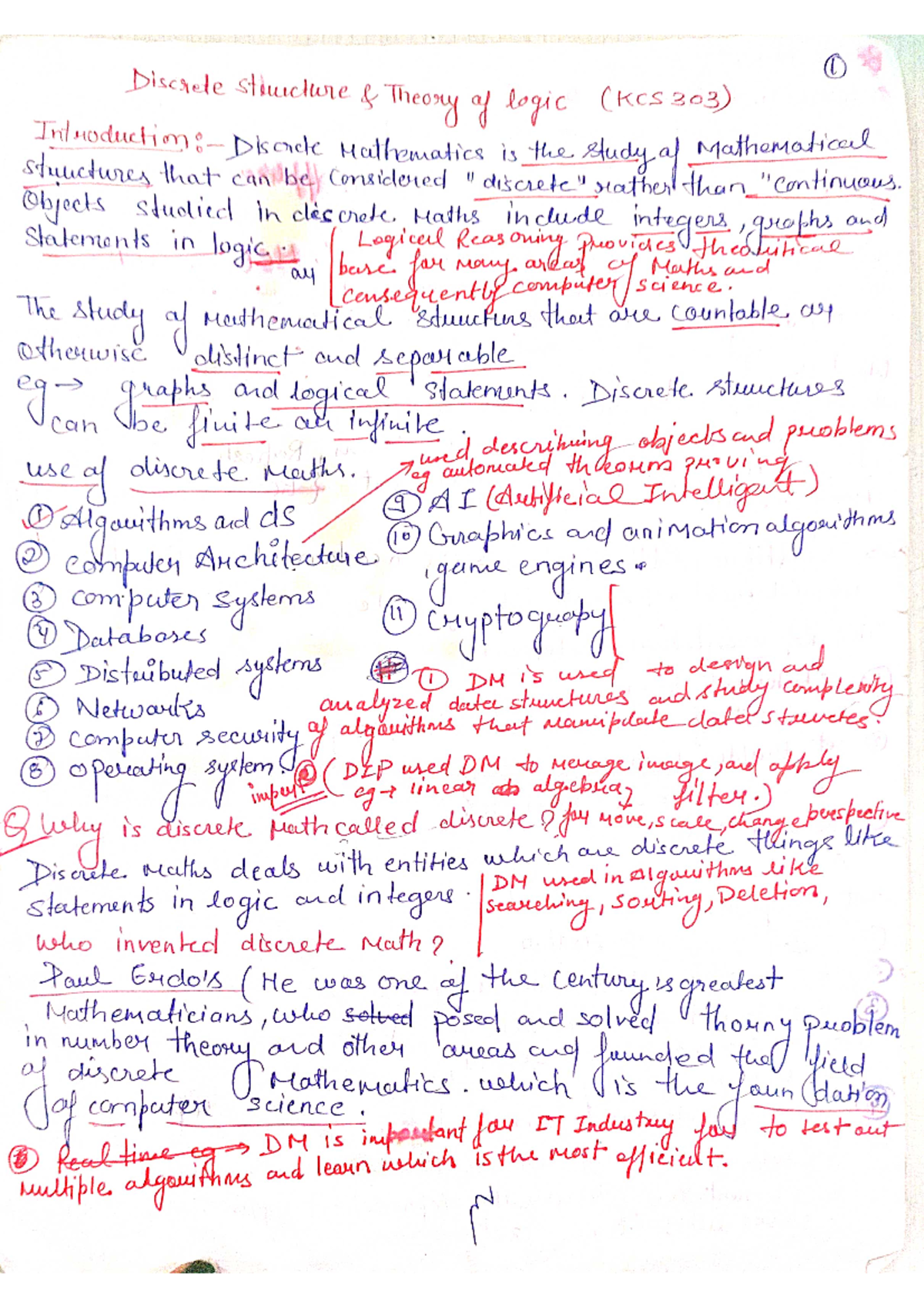 DSTL Notes UNIT 1 VIP - . gpooooghdg - computer engineering - Studocu