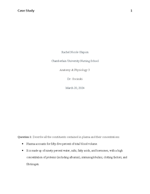 Unit 6 Lab Assignment - Unit 6 Lab: Neurological System Part II Assignment Demonstrate ...