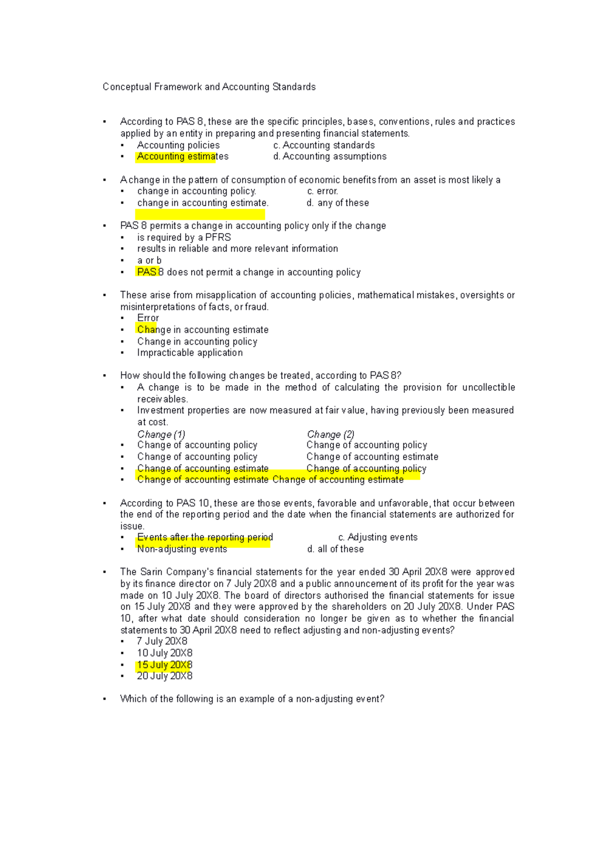 Cfas-question-and-answers compress - Conceptual Framework and ...