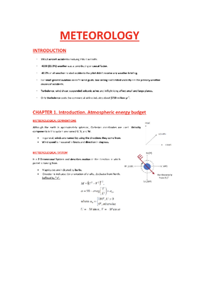 Meteorology-37 - notes - ASTR104 - Studocu