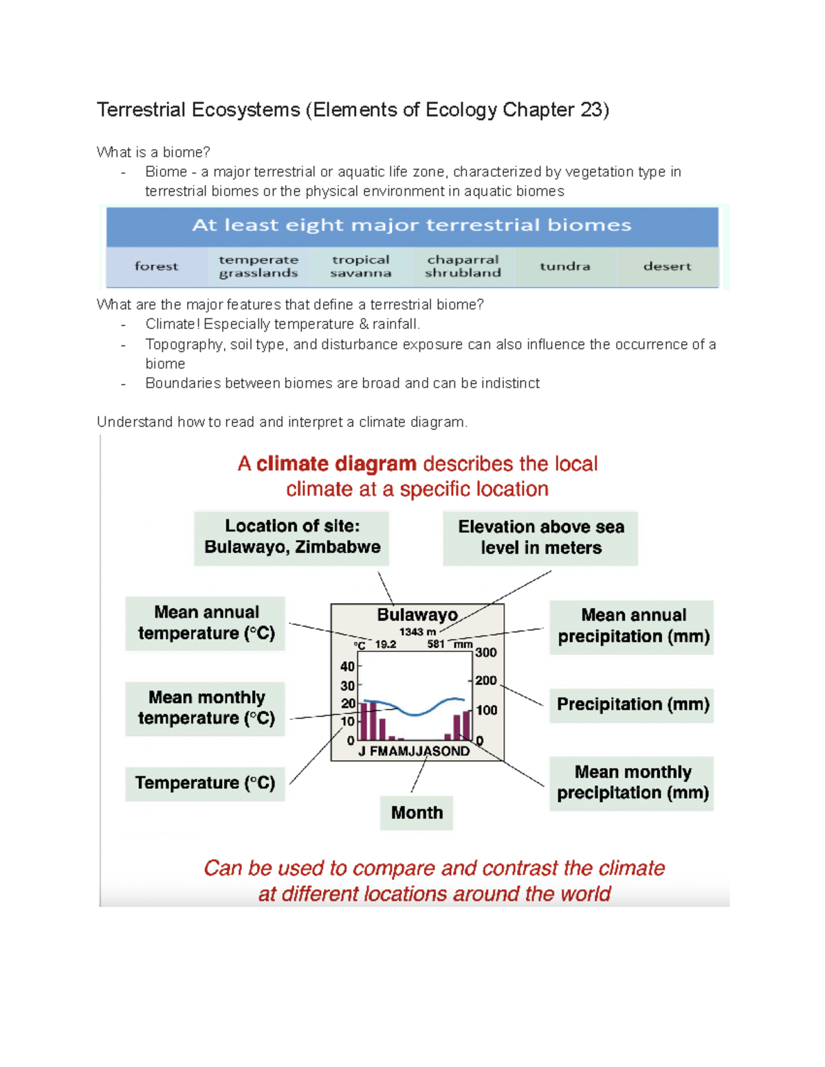 1 chap 23 24 - Google Docs - Terrestrial Ecosystems (Elements of ...