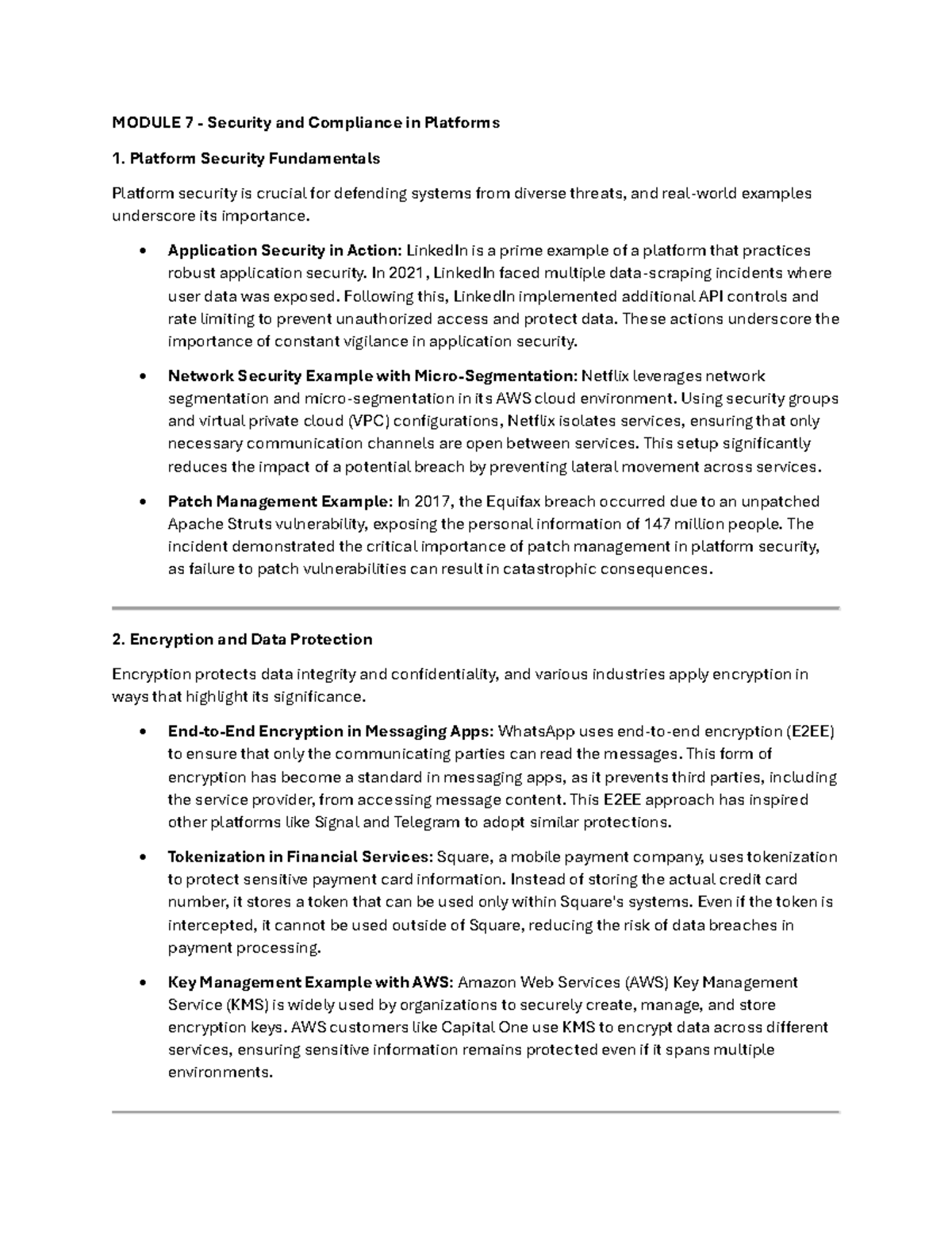 Inbound 1826134127803599237 - MODULE 7 - Security and Compliance in ...