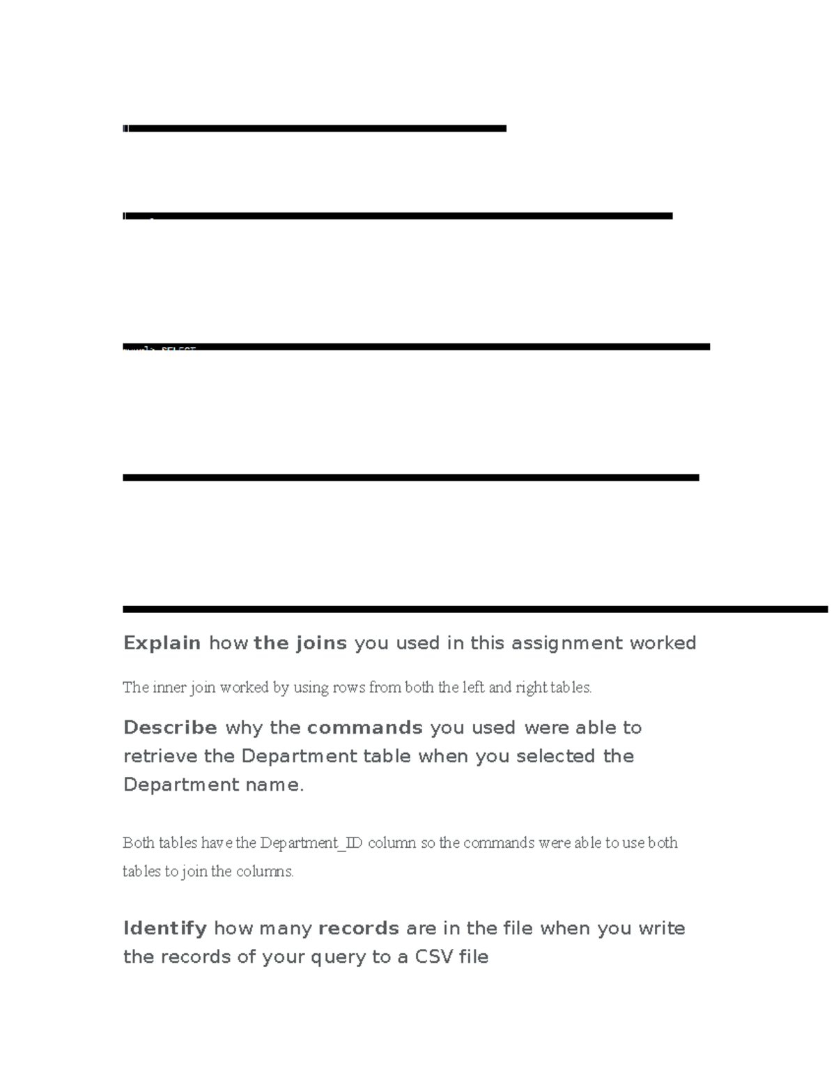 3-2 Lab - Answers for 3-2 - Explain how the joins you used in this ...