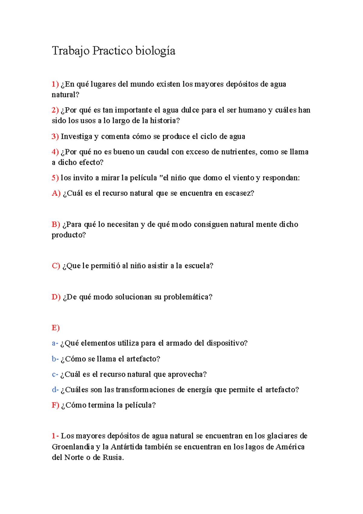 Trabajo practico 2 biologia ezequiel lobosco - Trabajo Practico ...