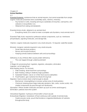 Biology 211 Lecture Notes - Biology 211 Lecture Notes: Monday, June 23 ...