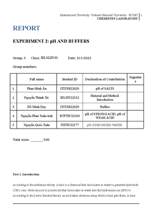 [CHEM LAB] DATA Sheet Template - GENERAL CHEMISTRY LABORATORY DATA SHEET EXPERIMENT 1: CHEMICAL ...
