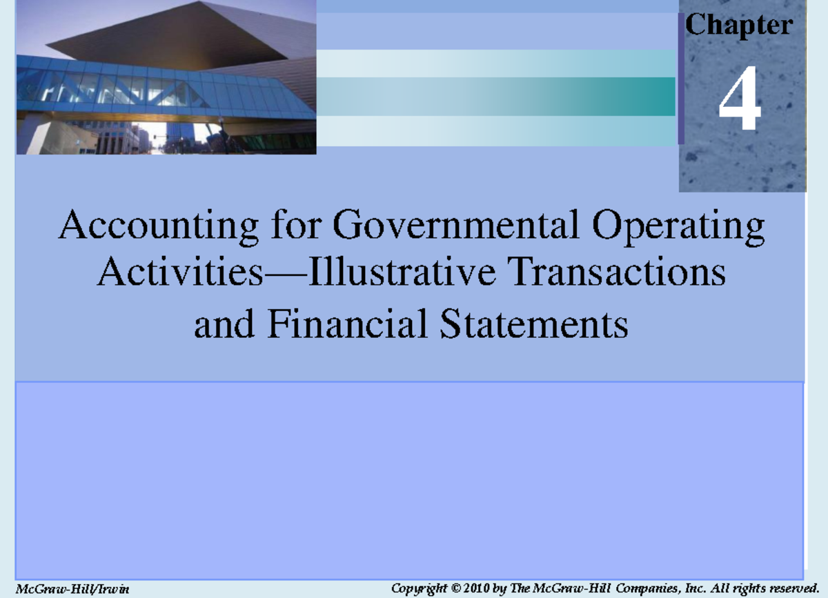 Chap004 001 - Best note ever - McGraw-Hill/Irwin Copyright © 2010 by ...