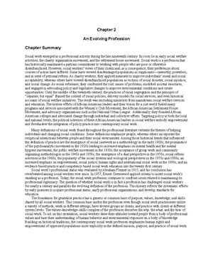 Chapter 6 summary - Social Work - Chapter 6 Human Rights and Social ...