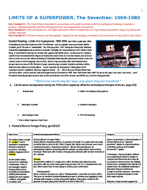 Topic 2.6- Expansion of Presidential Power - AP United States ...