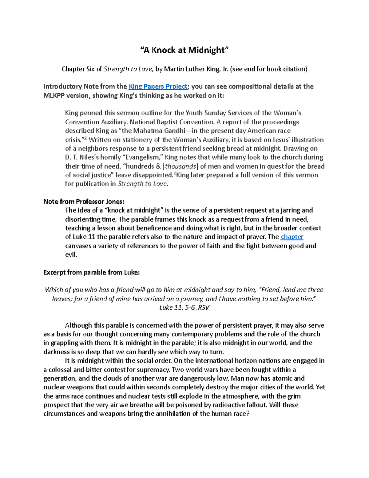 A Knock at Midnight- reading - “A Knock at Midnight” Chapter Six of ...