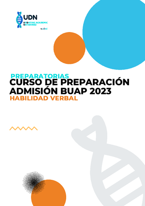 Contenido TEMÁTICO UDN 2023 Área de la Salud - CURSO DE PREPARACIÓN ...