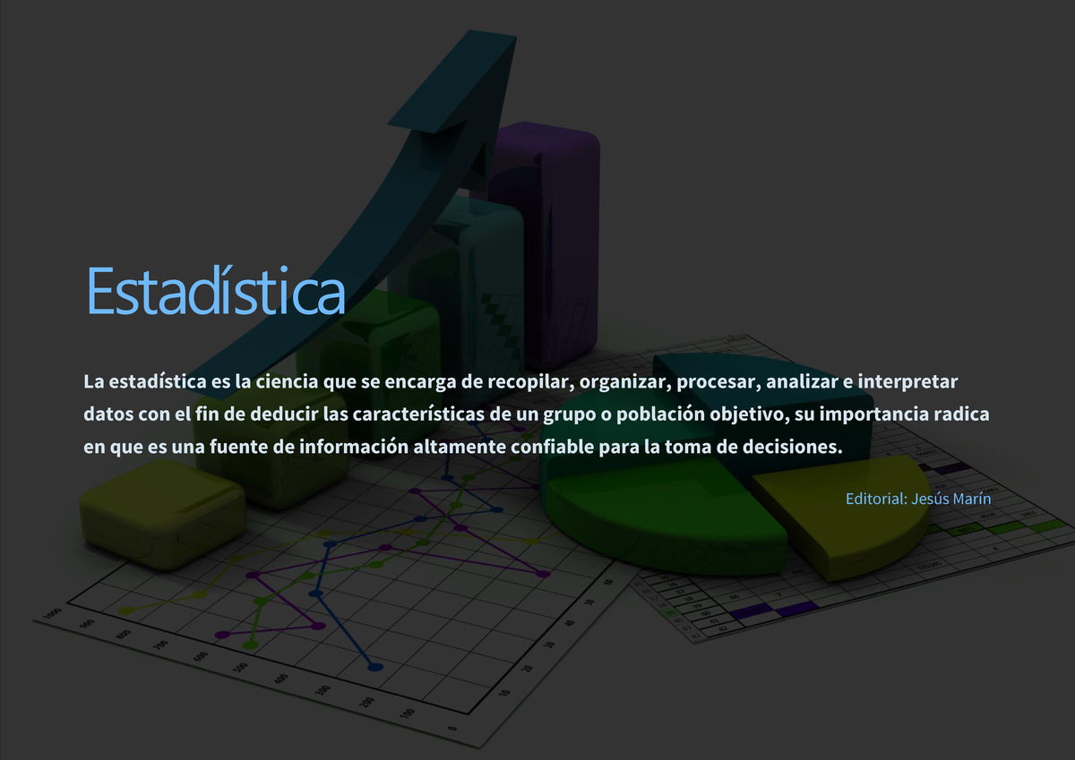 Estadistica - Estadística La estadística es la ciencia que se encarga ...