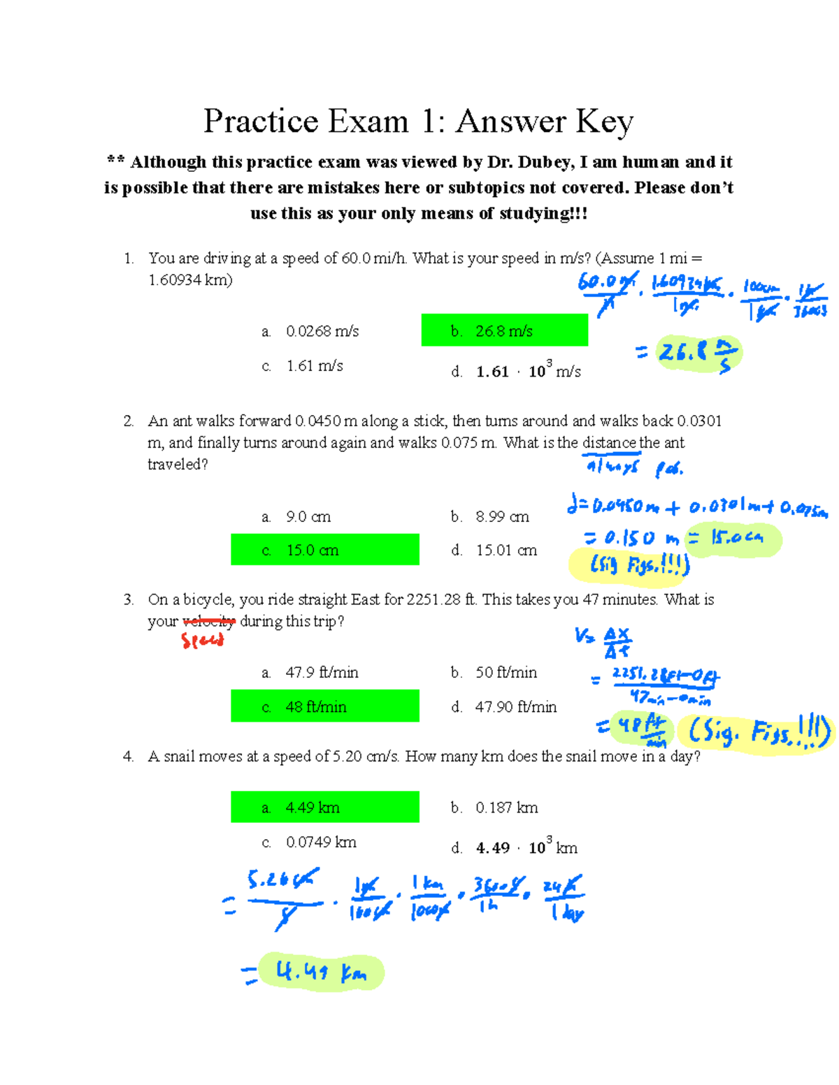 Exam-1-pratice-exam-review-answer-key-1 2 - Practice Exam 1 : Answer ...