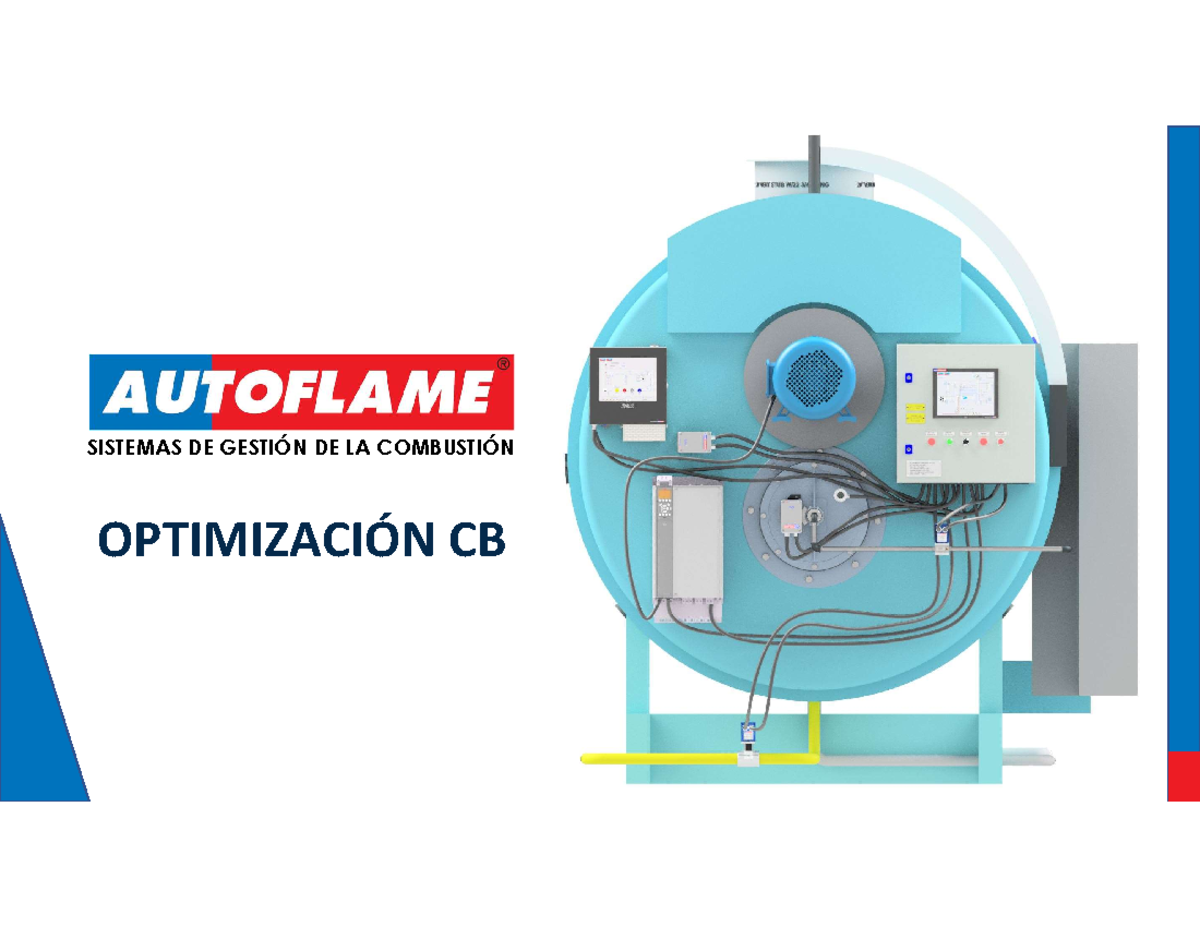 Cleaver Brooks Autoflame - Spanish - OPTIMIZACIÓN CB SISTEMAS DE GESTIÓN DE LA COMBUSTIÓN ...