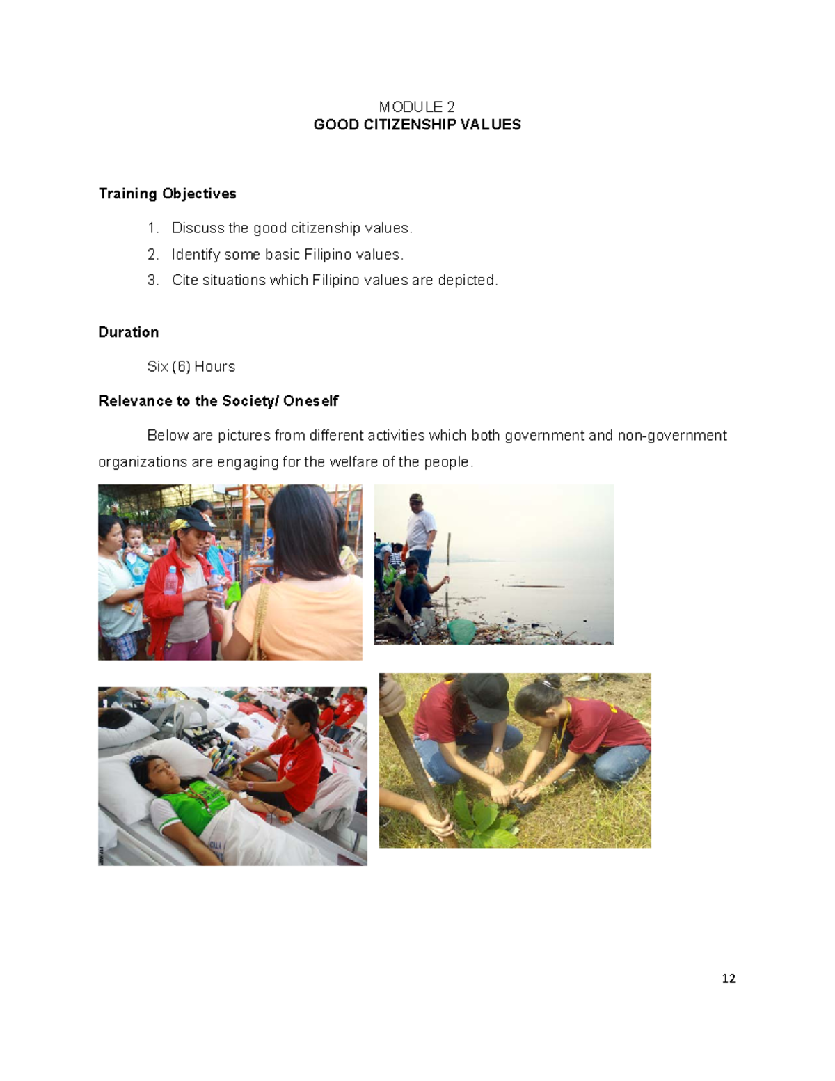 Nstp module 2 good citizenship values docx Compressgfdag Le 2 good