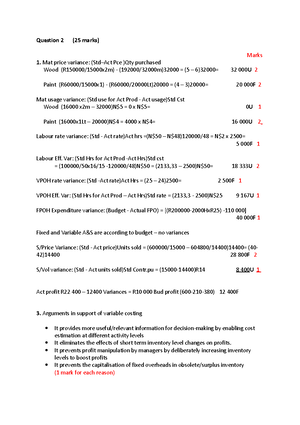 Tutorial 2 - TUTORIAL 2 QUESTION 1 20 MARKS PART 1 (12 marks) Mr Nundkoomar is a sole trader ...