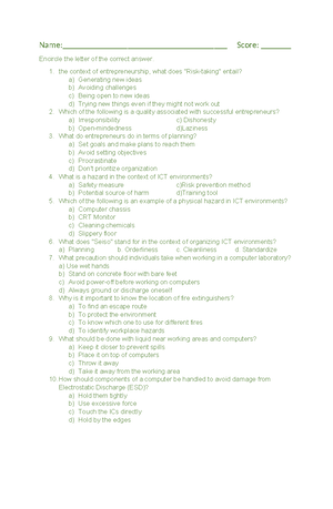 Reflection week 2 - tle 7 - Name ...