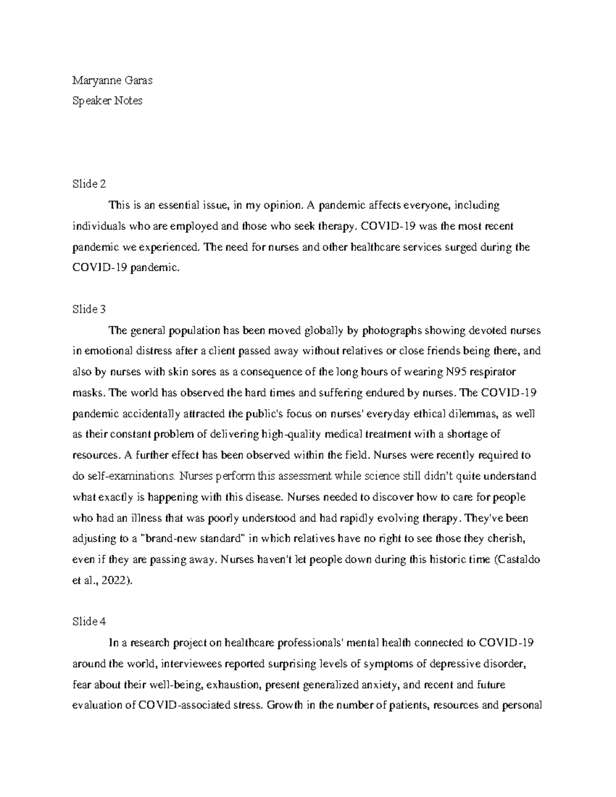 Speaker notes trends - Maryanne Garas Speaker Notes Slide 2 This is an ...