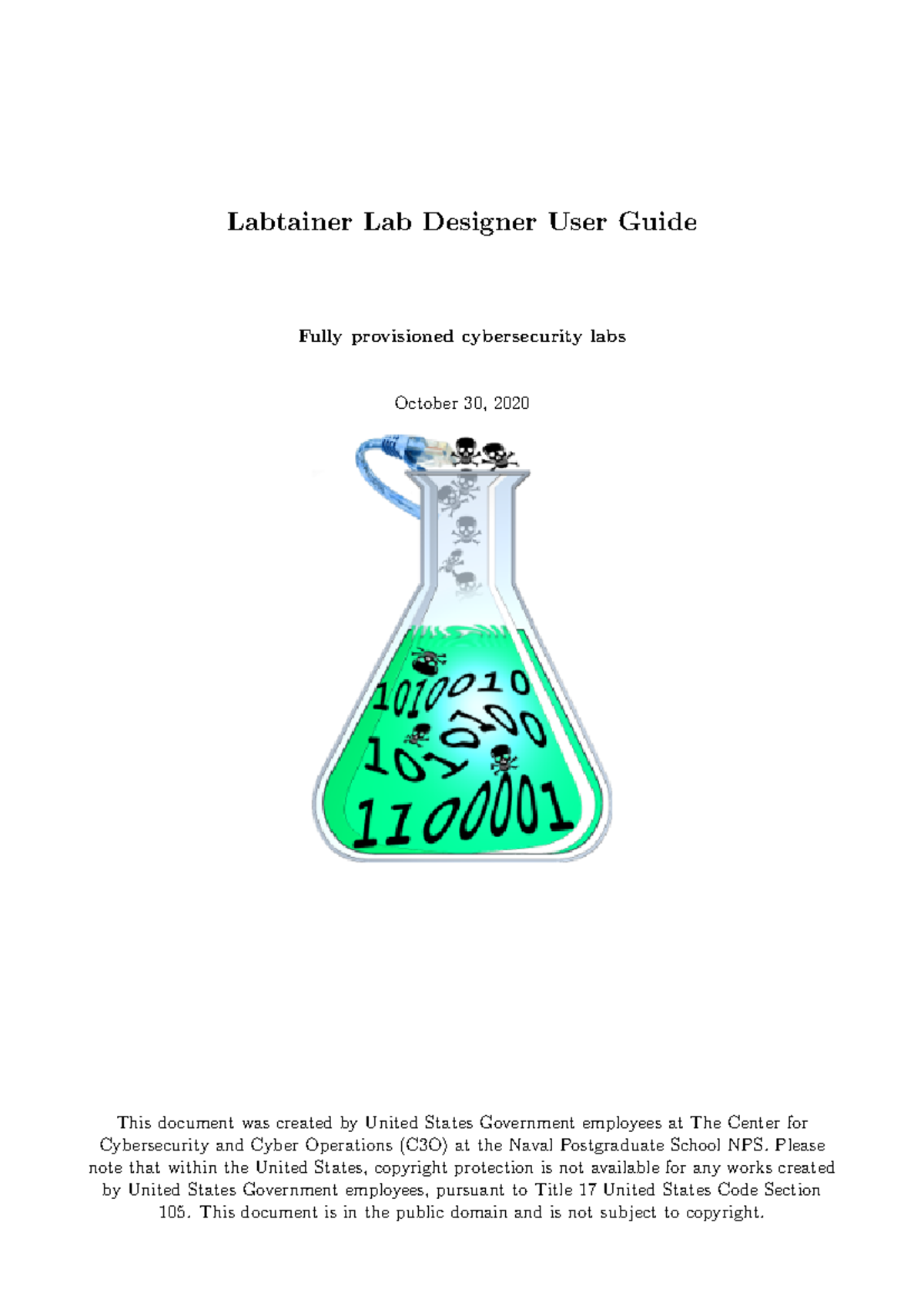Labdesigner - N/A - Labtainer Lab Designer User Guide Fully provisioned ...