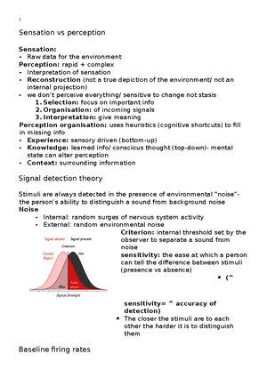 Week 4 - Lecturer: Jon Prince - Akinetopsia - Pure motion agnosia ...